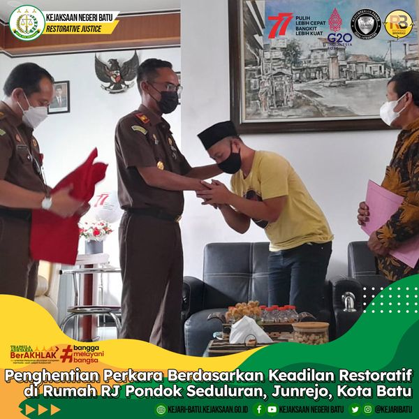 PENGHENTIAN PENUNTUTAN BERDASAR KEADILAN RESTORATIF PERTAMA PADA ...